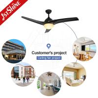 China DCF W186 52 Plastic Ceiling Fan Outdoor DC Motor 3 ABS Blades for sale