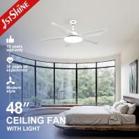China 48in 230V 5 ABS Blades Decorative Ceiling Fans With Lights for sale