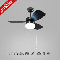 China Ac Copper Motor 3 Mdf Blades Modern Small Ceiling Fans With Pull Chain for sale