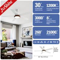 China Adjustable 6-Speed Choice LED Ceiling Fan with Remote Control and Dimmable Light for sale