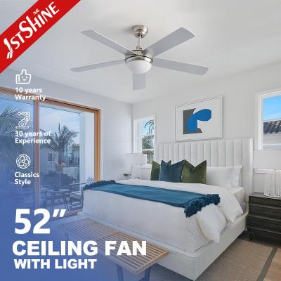China AC Ceiling Fan With Light 3 Speed Remote Control MDF Blade for Home for sale