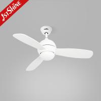 China AC Motor Modern Remote LED Ceiling Fan 220V 50HZ With MDF Blades for sale
