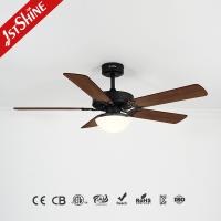 China 52'' Ceiling Fan With Light 6 Speed Remote Control Energy Saving for sale