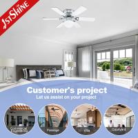 China 32 Inch 6 MDF Blade Classic Ceiling Fans Remote Control Energy Efficient for sale