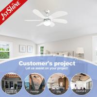 China Pull Chain Style ROHS Quiet Ceiling Fans 42 Inch Decorative For Home for sale