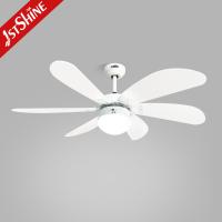 China Pull Chain Style ROHS Quiet Ceiling Fans 42 Inch Decorative For Home for sale