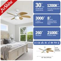 China Remote Control 3 Speed 42inch Traditional Indoor Ceiling Fan AC Motor for sale