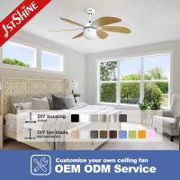 China Remote Control 3 Speed 42inch Traditional Indoor Ceiling Fan AC Motor for sale