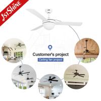 China DCF-W986 MDF Blade 35W 5 Speeds Remote Control Ceiling Fan With Light for sale