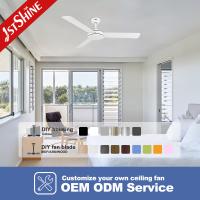 China DCF-W986 MDF Blade 35W Noiseless Ceiling Fan With 5 Speeds Remote Control for sale