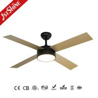 China 52 Inches Indoor Ceiling Fan With Light DC Motor Amart Control for sale