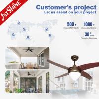 China Light 4 MDF Blades Decorative Ceiling Fan With Remote Energy Saving Dc Motor for sale