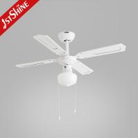 China AC Modern Traditional Ceiling Fan Pull Chain Switch 4 MDF Blades for sale