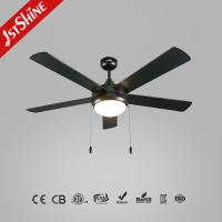 China 110V 220V AC No Sound Ceiling Fan Modern Design Plywood Blades for sale