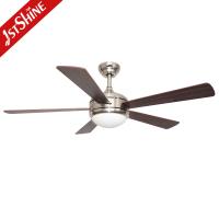 China OEM Remote Control Modern LED Ceiling Fan With Light 5 MDF Blades for sale