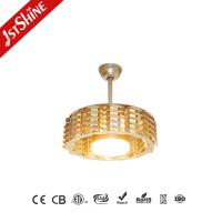 China RoHS Electric Concealed Bladeless LED Ceiling Fan Wall Control for sale