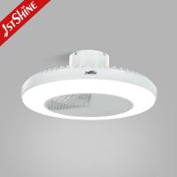China Smart App Control 20 Inch Flush Mount LED Ceiling Fan For Bedroom for sale