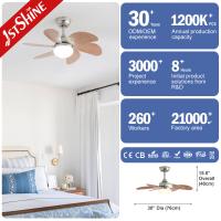 China Tradition Ceiling Fan Lamp DC Motor Energy Saving 6 MDF Blade for sale