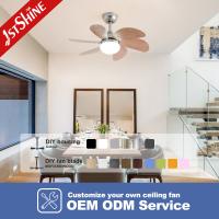 China Tradition Ceiling Fan Lamp DC Motor Energy Saving 6 MDF Blade for sale