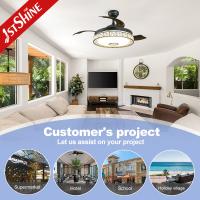 China Ultra Quiet Music Invisible Ceiling Fan Chandelier Remote Control for sale
