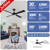 China Modern Ceiling Fan With Light Silent Motor Energy Saving Home Decoration for sale
