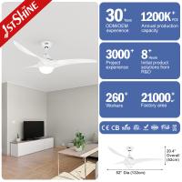 China ROHS Smart 6 Speed Color Changing Ceiling Fan For Home Decorative for sale