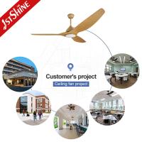 China Remote Control 230V 50hz Ceiling Fan Energy Saving With Led Light for sale