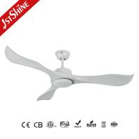 China RPM Natural Wind Black Plastic Ceiling Fan 52'' For Indoor Outdoor for sale