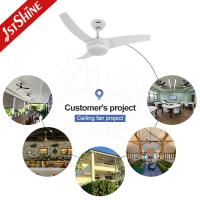 China 6 Speed Remote Control Small LED Ceiling Fan , Modern Ceiling Fan For Bedroom for sale