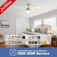 China Decorative Smart Restaurant Ceiling Fans Remote Control Air Conditioning for sale