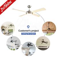 China Decorative Smart Restaurant Ceiling Fans Remote Control Air Conditioning for sale