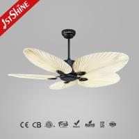 China 1stshine Decorative Ceiling Fan Villa Exotic Malaysia 5 Palm Blades for sale