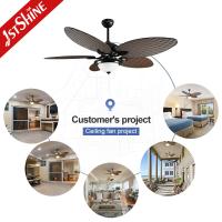 China Decorative 5 Blades 56 Inch Classic Ceiling Fans With Remote Control for sale