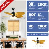 China 5 Blades Abs Classic Ceiling Fans Hotel Decorative Flower Design for sale