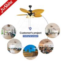China 5 Blades Abs Classic Ceiling Fans Hotel Decorative Flower Design for sale