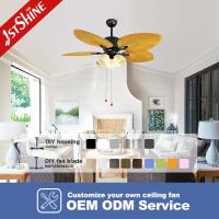 China 5 Blades Abs Classic Ceiling Fans Hotel Decorative Flower Design for sale