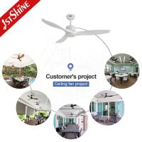 China Outdoor Simple Design Waterproof ABS Blades Ceiling Fan With Remote Control for sale