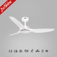 China 52 Inches White Ceiling Fan Without Light ABS Blade Smart APP Control for sale