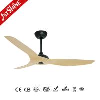 China Remote Control 220v 3 Blade Ceiling Fan With Led Light 6 Speed for sale