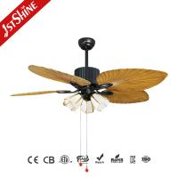 China Silent Motor Remote Control Classic Ceiling Fans With Light Five Blades for sale