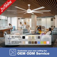 China 84 Inch Aluminum Metal Blade Ceiling Fan Brushless Inverter Motor for sale