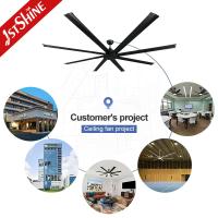 China OEM Remote Control Workout Room Ceiling Fans With Light Gymnasium for sale
