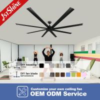 China OEM Remote Control Workout Room Ceiling Fans With Light Gymnasium for sale