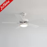 China Pull Chain Style CE Quiet Decorative Ceiling Fans 52 Inch For Home for sale