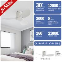 China 36 Inch Small Ceiling Fan With Dc Motor 6-Speed Rremote Control Saving Energy for sale