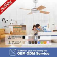 China Kids Room 36 Inches Ceiling Fan with MDF Blade AC Motor Without Light Source 3-Blade for sale