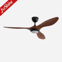 China Indoor DC Ceiling Fan With Light 3 ABS Blade Lower Noise for school for sale