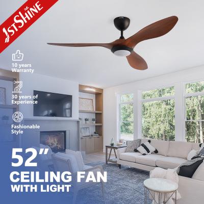 China Indoor DC Ceiling Fan With Light 3 ABS Blade Lower Noise for school for sale