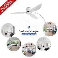 China Modern 2-in-1 Ceiling Fan with Optional LED Light DC Motor ABS Blades for sale