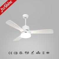 China Solid Wood DC220V Bedroom Ceiling Fan Light Energy Saving 6 Speed for sale